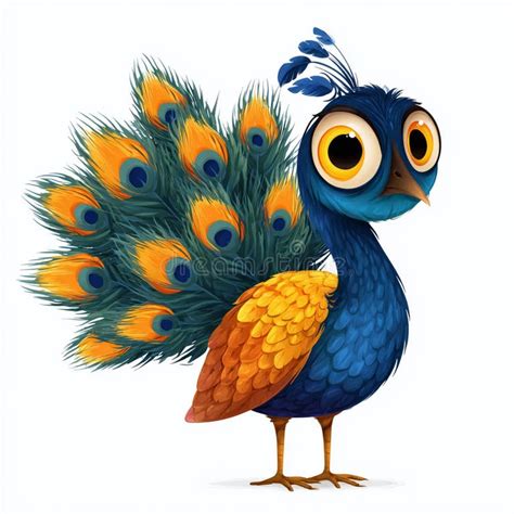 Frightened Peacock Visual Prompt Generator Detailed Ai Image Creation