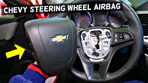 How To Remove Replace Steering Wheel Airbag On Chevrolet Cruze Sonic