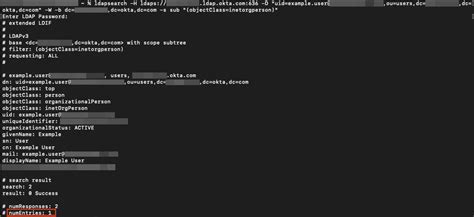 Ldap Interface Query Only Shows Bind User