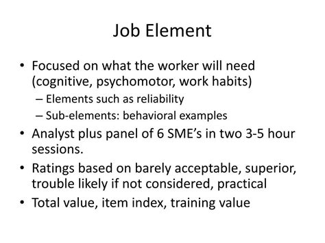 Ppt Week 5 Slides Job Analyses Powerpoint Presentation Free