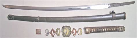 Signed Gunto By Kinmichi In 34 Pattern Shin Gunto Mounts — Japanese Sword
