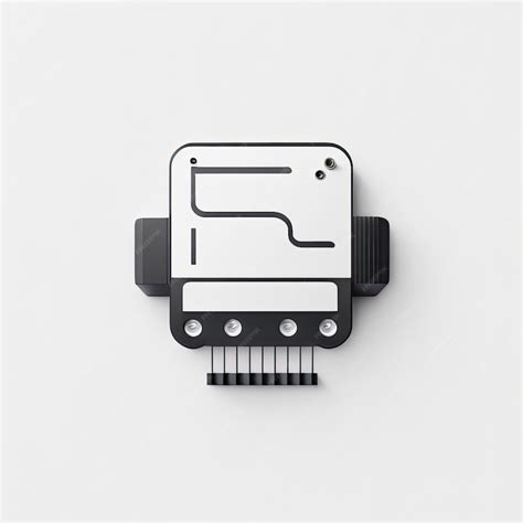 Premium Ai Image Ai Concept With Microprocessors And Robot Chips Ai Generated