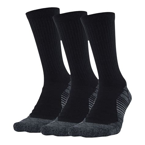 Under Armour Mens Elevated Performance Crew Socks 3 Pack Sportchek