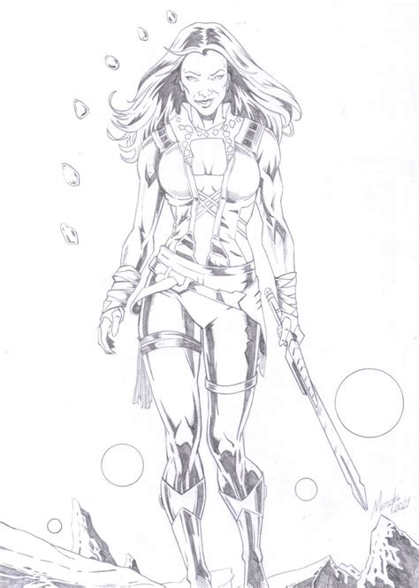 Gamora By Anderson1974 On Deviantart