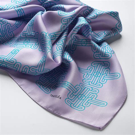 Timocléa Unique Design Genuine Silk Scarves