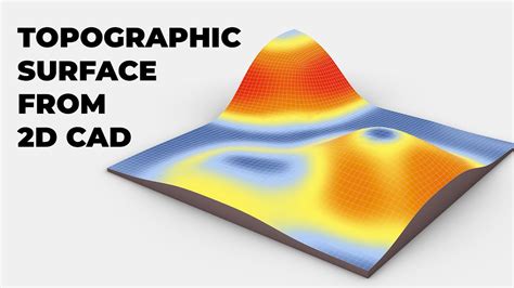 Create Topographic Surfaces From 2d Cad Files Using Grasshopper Youtube