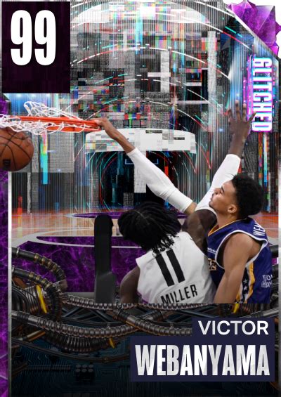 Nba 2k26 2kdb Myteam Nba 2k Custom Card Victor Webanyama By Fofrf0