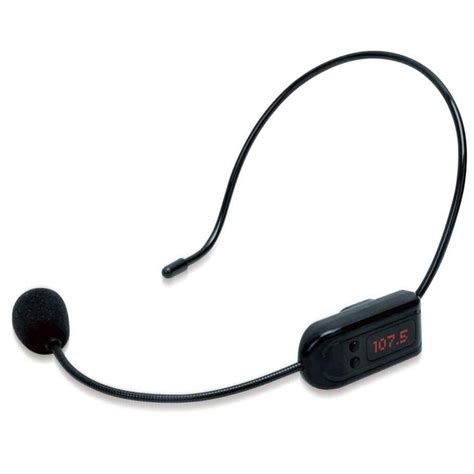 Portable Wireless Microphone Fm Radio Headset With Microphone Handsfree