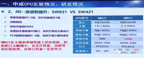 申威cpu的简单知识梳理 墨天轮