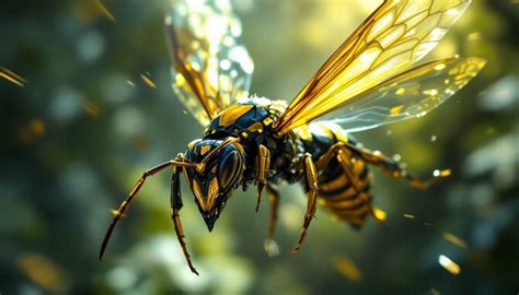 Free Warrior Wasp Soaring Image Insect Macro Nature Download At