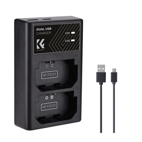 Kandf Concept Np Fz100 Chargeur Double Sony Kamertyma