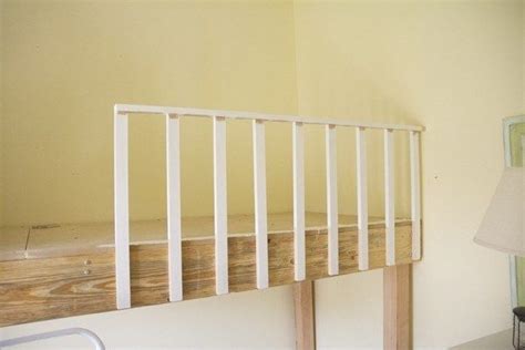How To Build A Loft Bed An Easy Step By Step Anyone Can Do Loft Railing Diy Loft Bed Build