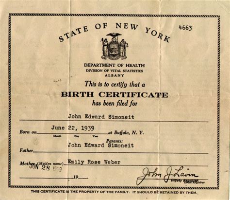 Albany Ny Birth Certificates At Gary Delariva Blog