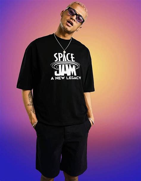 Asos Design Space Jam A New Legacy Oversized T Shirt With Front And