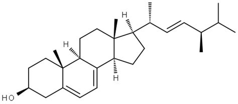 Ergosterol Structure