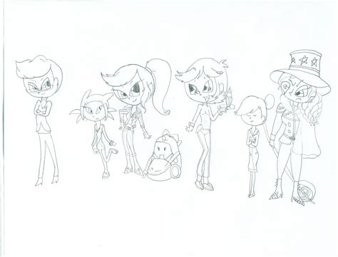 Space Dandy Genderbent Sketch By Obeliskgirljohanny On Deviantart