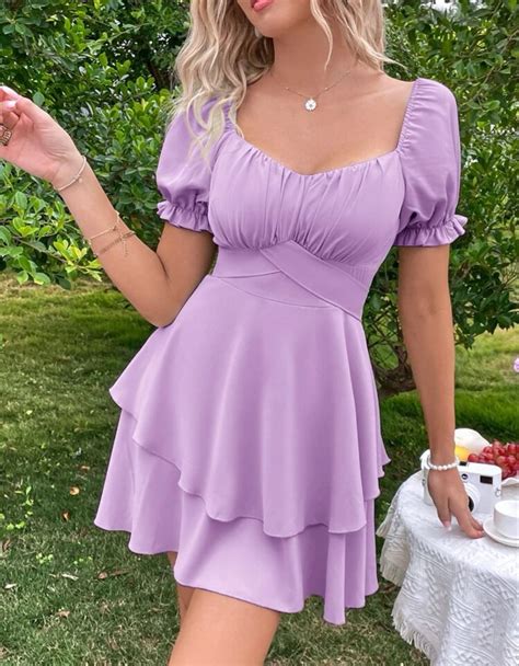Purple Dress Purple Dress Outfits Light Purple Dress Purple Short Dress