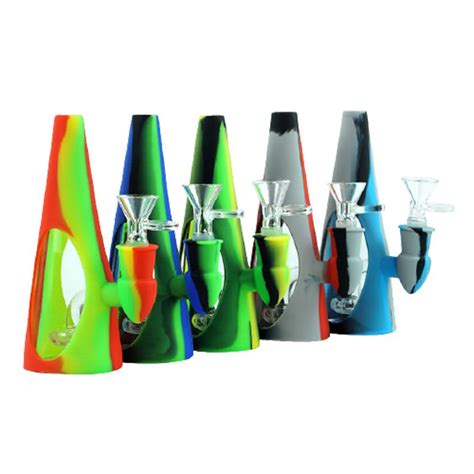 6″ Silicone Covered Glass Cone Beaker 710 Kingston