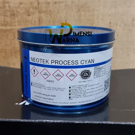Jual Tinta Tinta Offset Cemani Toka Neotex Process Cyan Shopee