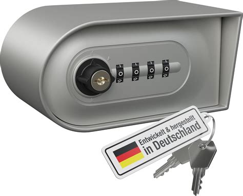 Burg Wächter Schlüsseltresor Mit 4 Stelligem Zahlencode Für Außen Und Innen Sicher Wandmontage