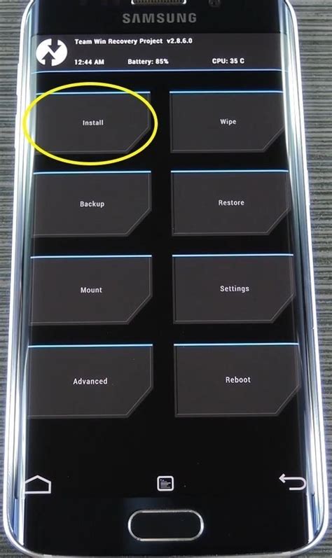 How To Install The Xposed Framework On Your Samsung Galaxy S Or S Edge Samsung Gadget Hacks
