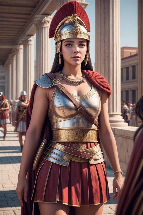 Woman Soldier Of The Roman Empire 9 By Penguih On Deviantart