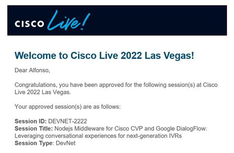 Alfonso Sandoval Rosas On Linkedin Devnet Clus Cisco Wearecisco
