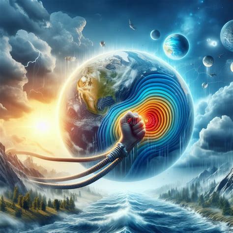 Tropospheric Pressure Atmospheric Pressure Within The Troposher Stock