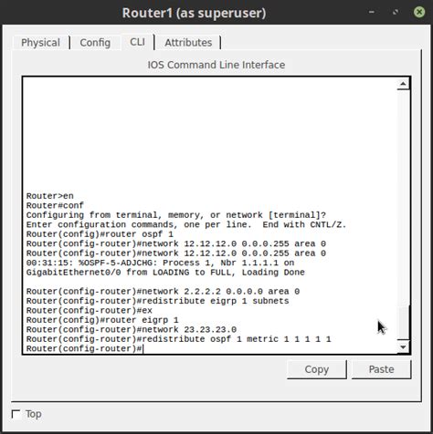Routing OSPF Dan EIGRP Di Cisco Packet Tracer Seputar Teknologi