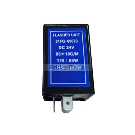 Buy 24v Flasher Unit Assembly 21fq 60070 21er 60702 For Hyundai R140w 7