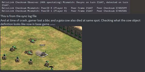 Potential Gaia Units Causing Desync Ii Report A Bug Age Of Empires Forum