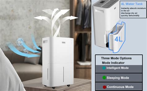 20l Day Dehumidifiers For Home Quiet Air Dehumidifier With Digital