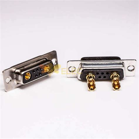 D Sub Solder Connector 7w2 Female Straight Cable Connector 10a