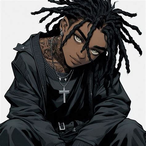 Black Oc Dreads Oc The Boondocks Cartoon Alternative Art