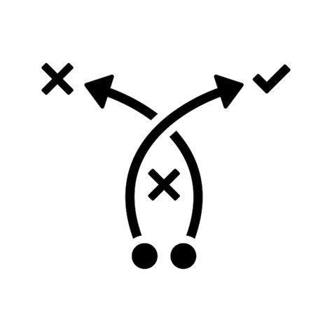 Plan Solution Strategy Tactic Icon Premium Vector