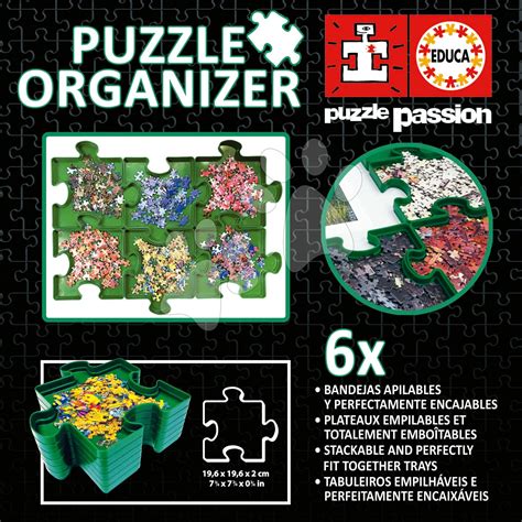 Organizér Pre Puzzle Dieliky Puzzle Sorter Educa