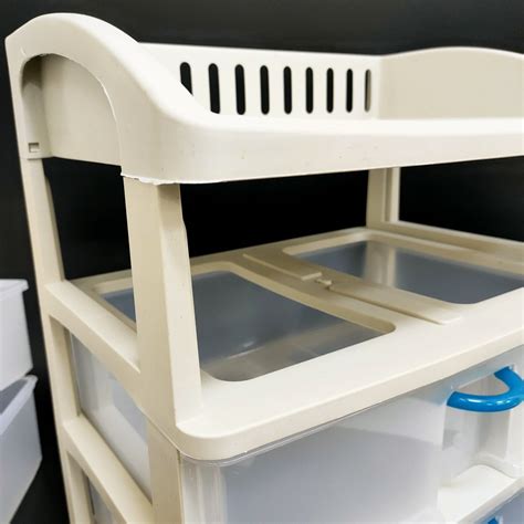 Deskstop Storage Box Drawer Durabox Mini Drawer 3l 4l And 5 Layer Drawer