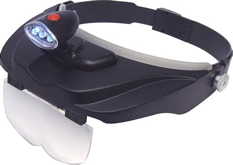Carson Pro Series Magnivisor Deluxe Head Worn Led Lighted