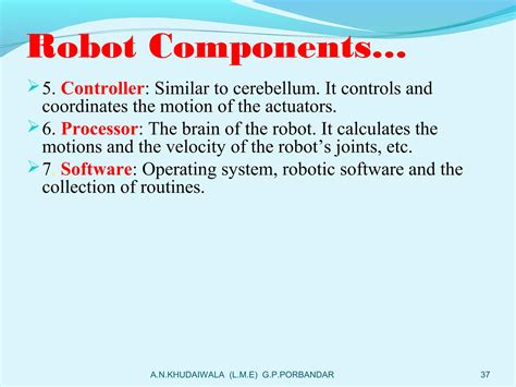 introduction to robotics ppt