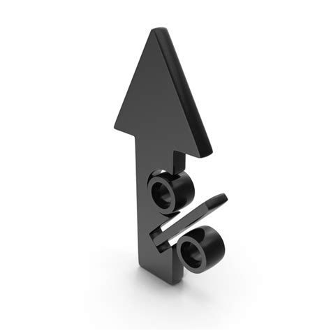 Graph Arrow Chart Market Growth Black 3d Object 2298763115 Shutterstock