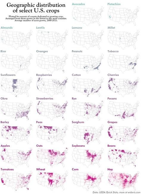 Map Of Us Crops Rmapporn