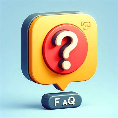 Speech bubble with question mark FAQ support help concept 3d vector icon Cartoon minimal style ...