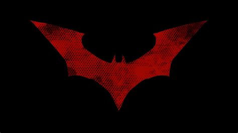 Download Red And Black Batman Logo Wallpaper