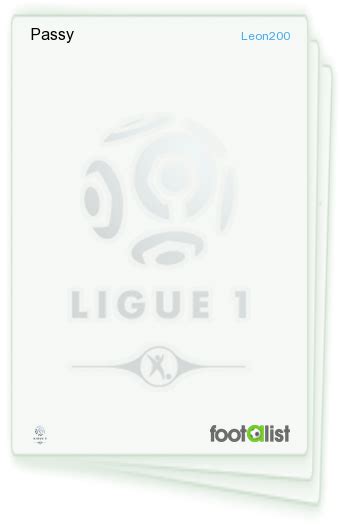 Passy Por Leon200 Footalist
