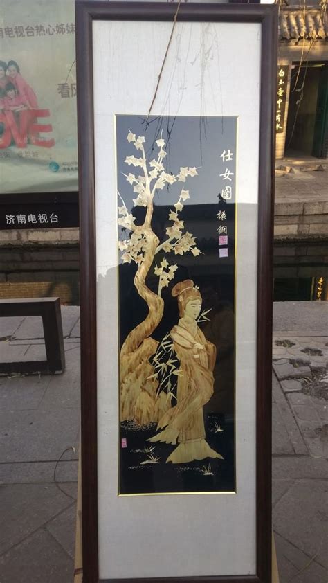 麥稈貼花（用小麥稈做的） 每日頭條