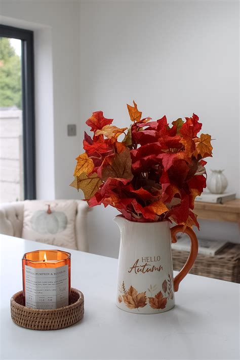 Autumn Maple Leaf Bunch Ivy Grey Interiors
