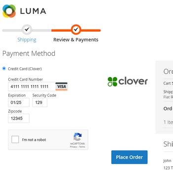 Clover Payments With Stored Cards For Magento 2 Paradoxlabs
