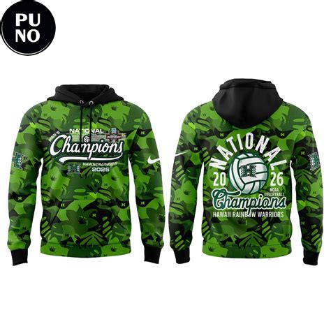Hawaii Rainbow Warriors 2026 Ncaa National Champions Hoodie T Shirt