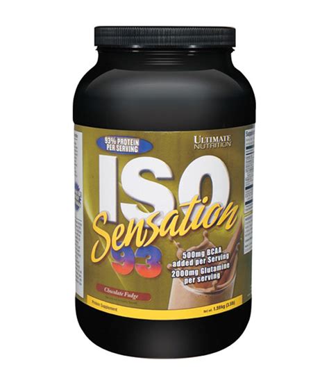 Ultimate Nutrition Iso Sensation 93 3.5 Lbs: Buy Ultimate Nutrition Iso ...