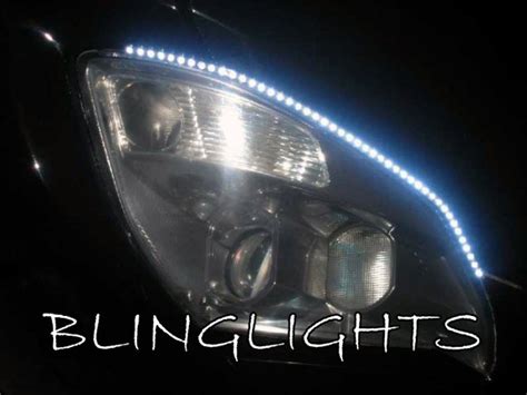 2004 2005 2006 Nissan Maxima Led Drl Light Strips Headlamps Headlights